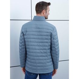 CLASSIC Herren Steppjacke, blau, Gr. 62, unifarben, 100% Polyester, Jacken