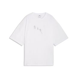 Puma T-Shirt 'ESS' Damen Gr&ouml;&szlig;e XXS schwarz / transparent