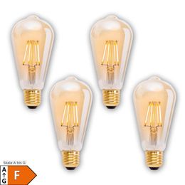 N&auml;ve N&auml;ve 4er-Set LED Leuchtmittel "DILLY" E27/4W H: 14,6cm warmwei&szlig;