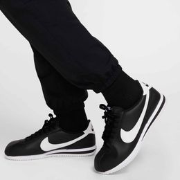 Sporthose Nike Sportswear "M NK CLUB WVN CARGO PANT", Herren, Gr. XL, N-Gr, schwarz, wei&szlig;, Obermaterial: 100% Nylon, Hosen Sporthose, aus Nylon, leichtes Material, sportlicher Stil