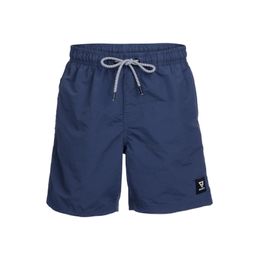 Badeshorts Brunotti, Jungen, Gr. 164, N-Gr, indigo blau, Obermaterial: 100% Polyamid. Futter: 100% Polyester, Badehosen Badeshorts, f&uuml;r Kinder und Jugendliche, leichtes Material, schnelltrocknend
