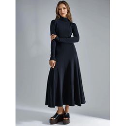 Busem Kleid Damen Gr&ouml;&szlig;e 40 schwarz Winterkleid