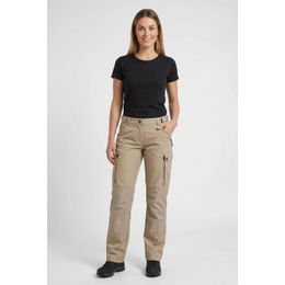 Sch&ouml;ffel Trekkinghose SCH&Ouml;FFEL "Pants Style Maghera WMN", Damen, Gr. 34 (XS), N-Gr, brandon beige, Obermaterial: 65% Polyester, 35% Baumwolle, Hosen Trekkinghose, mit 4-Wege-Stretch, mit Anti-M&uuml;cken-Impr&auml;gnierung, bequeme Passform