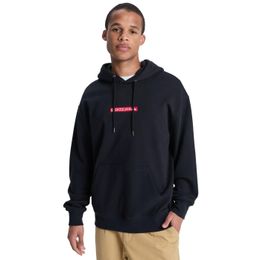 Kapuzensweatshirt Quiksilver "Dna", Herren, Gr. S, schwarz, Obermaterial: 45% Walkfrottier, 40% Walkfrottier, 15% Microfaser;, Sweatshirts