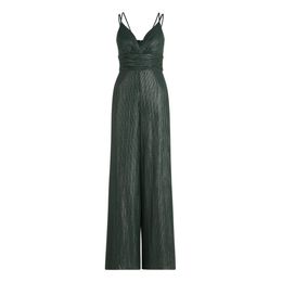 Vera Mont Damen Overall "Damen mit Glanzeffekt"dunkelgr&uuml;n, grau, festlich, Gr. 38, Jersey, Obermaterial: 95% Polyester, 5% Elasthan. Futter: 100%