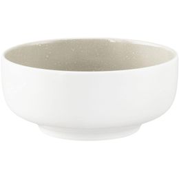 M&uuml;slischale Seltmann Weiden "Sento Home", beige, cream, wei&szlig;, gesprenkelt, H:6,6cm &Oslash;:15,4cm, Porzellan, Sch&uuml;sseln, M&uuml;slischale, Sch&uuml;ssel, kleine Schale