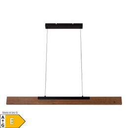 N&auml;ve N&auml;ve LED Pendelleuchte "WILMA" L: 122cm braun/schwarz