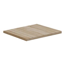 Schreibtisch Vcm "Eckplatte Schreibtisch Lona 50x50", braun (sonoma, eiche), B:50cm T:50cm, Tische, Schreibtisch