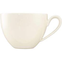 Cappuccinotasse Seltmann Weiden "Savona", creme, B:12,8cm H:7,2cm &Oslash;:10cm, Porzellan, Trinkgef&auml;&szlig;e, Cappuccinotasse, Trinkgef&auml;&szlig;, Becher
