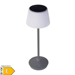 N&auml;ve N&auml;ve LED / CCT Solar-/ Akkutischleuchte "EMMI" H: 38cm grau