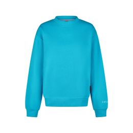 Kapuzenpullover SALZHAUT "Pullover TAGEL", Damen, Gr. S, blau (scuba blau), Obermaterial: 100% Baumwolle CO., Pullover Kapuzenpullover
