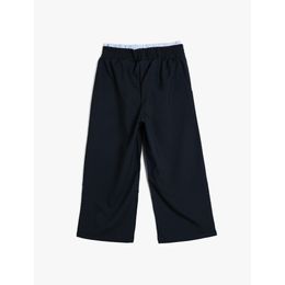 KOTON Hose M&auml;dchen Gr&ouml;&szlig;e 110/116 navy / hellblau