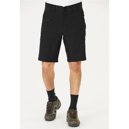 Shorts WHISTLER "Gerd", Herren, Gr. 5XL, US-Gr&ouml;&szlig;en, schwarz, 92% Polyester, 8% Elasthan, unifarben, kurz, Hosen Shorts, in bequemer und dehnbarer Qualit&auml;t