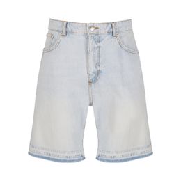 Shorts 2Y STUDIOS "2Y Studios 2Y Jeans Shorts", Herren, Gr. 33, Normalgr&ouml;&szlig;en, iceblau, 97% Baumwolle, 3% Elasthan, unifarben, normal, Hosen Shorts