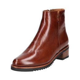 Everybody Damen Stiefelette "Everybody Stiefelette Glattleder", Gr. 42,5, braun, Glattleder, Schuhe