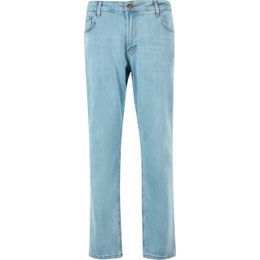 Bequeme Jeans 2Y STUDIOS "2Y Studios Herren 2Y Basic Straight Fit Denim", Herren, Gr. 29/32, L&auml;nge 32, blau, 97% Baumwolle, 3% Elasthan, unifarben, Jeans