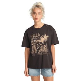 T-Shirt Billabong "VACAY WONDER", Damen, Gr. L (40), off schwarz, Obermaterial: 100% Baumwolle, Shirts T-Shirt, f&uuml;r sportliche Aktivit&auml;ten und Freizeit, sportlicher Stil