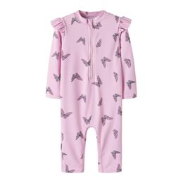 name it UV Protection 'NMFZIPPA' girl Pink size 104