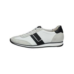 Paul Green Damen Sneaker "Paul Green Sneaker Leder", Gr. 43, schwarz-wei&szlig;, Leder, Schuhe