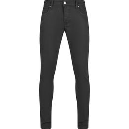 Bequeme Jeans 2Y Premium "2Y Premium Herren 2Y Skinny Fit Jeans", Damen, Gr. 33, Normalgr&ouml;&szlig;en, schwarz, 97% Baumwolle, 3% Elasthan, unifarben, Jeans