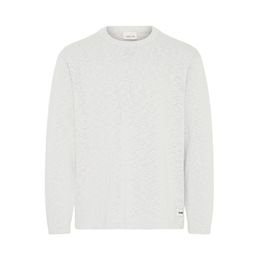 !Solid SOLID Herren Strickfleece-Pullover "Strickpullover SDUstin", grau, Gr. XXL, Obermaterial: 100% Baumwolle CO., Pullover