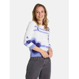 LIEBLINGSST&Uuml;CK LIEBLINGSST&Uuml;CK Damen Strickpullover "LoniL"450p1, dusty blau, Gr. 46, 100% Baumwolle, Pullover, aus 100% Baumwolle