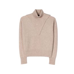 GOBI Cashmere Pullover 'Dual' Damen Gr&ouml;&szlig;e XL hellbeige