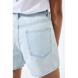 Jeansshorts Garcia, M&auml;dchen, Gr. 164, N-Gr, bleached, Denim/Jeans, Obermaterial: 100% Baumwolle, unifarben, normal kurz, Jeans Jeansshorts, im 5-Pocket-Stil, f&uuml;r Girls