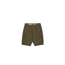 Herren Shorts "Aircraft Short", gr&uuml;n, Gr. 30, Alpha Industries, Obermaterial: 100% Baumwolle. Futter: 100% Baumwolle, Hosen