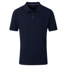 Casamoda Herren Poloshirt "Casamoda Polo-Shirt uni", blau, Gr. XXL, 100% Baumwolle, Shirts