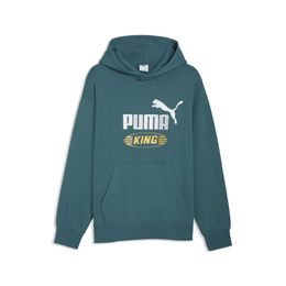 Kapuzenpullover Puma "FUTURE.Puma.ARCHIVE King Relaxed Hoodie Erwachsene", Herren, Gr. L, emerald ice gr&uuml;n, Obermaterial: 100% Baumwolle. &Auml;rmelbund: 4% Elasthan, 96% Baumwolle. Oberer Bund: 4% Elasthan, 96% Baumwolle, relaxed fit, Pullover Kapuzenpullover
