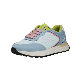 Sneaker Tom Tailor "Tom Tailor Sneaker Lederimitat/Textil", Damen, Gr. 37, sky, Lederimitat, Textil, Schuhe Sneaker