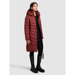 Khujo Damen Steppmantel "Odana3-YM", rot, Gr. XXL, Obermaterial: 100% Nylon. Innenfutter: 100% Nylon. Wattierung: 100% Polyester, M&auml;ntel, Gesteppter