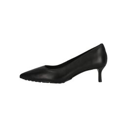 Clarks Damen Pumps "Adela Court", Gr. 39, schwarz, Leder, Schuhe, mit Komfort-Fu&szlig;bett und vielseitig-elegantem Look