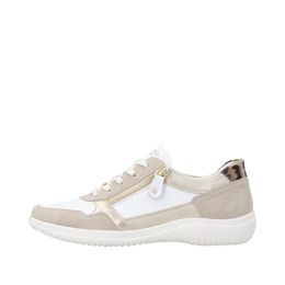Remonte Sneaker Damen Gr&ouml;&szlig;e 42 beige / wei&szlig;