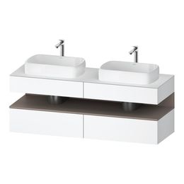 Duravit Waschtischunterschrank Qatego 160x55x60cm, ba m/we m, Pl, Beck. beids. (QA4779043180000)