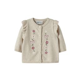 name it Knit Cardigan 'NBFFlowers' kids Grey size 62