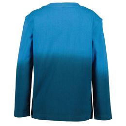 Blue Seven Jungen Langarmshirt "Langarmshirt"6581, cyan, Gr. 98, 100% Baumwolle, Shirts