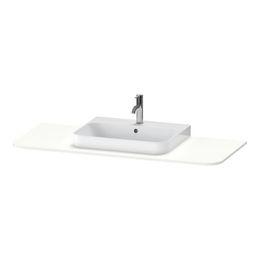 Duravit Waschtisch-Konsole Happy D.2 Plus 130x55cm, m 1 AS, Beck. mit, we s-matt (HP031KM3636)