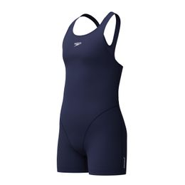 Speedo M&auml;dchen Badeanzug "f&uuml;r M&auml;dchen", blau, Gr. 152, Microfaser, Obermaterial: 100% Polyester, Badeanz&uuml;ge, mit l&auml;ngerer Beinl&auml;nge, aus Endurance+