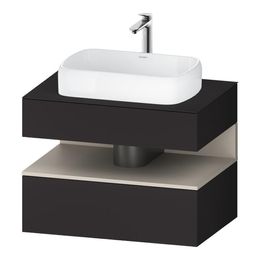 Duravit Waschtischunterschrank Qatego 80x55x60cm, T m/Gr m, Pl, 1 Schubkast. (QA4730091800000)