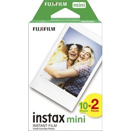 Fujifilm Sofortbildfilm "Instax Mini Film Doppelpack", wei&szlig; (ohne farbbezeichnung), Foto-Filme, Sofortbildfilm