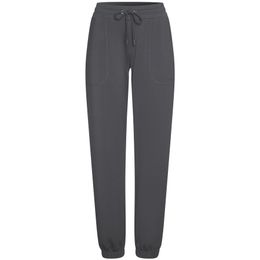 Damen Loungehose, Copenhagen Studios, Gr. 32, grau, Sweatware, Obermaterial: 54% Modal, 40% Polyester, 6% Elasthan, unifarben, Hosen, extra softes