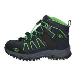 Br&uuml;tting BR&Uuml;TTING Kinder Outdoorschuh "Outdoorstiefel Mount Pinos High Kids", Gr. 31, blau, Veloursleder, Schuhe