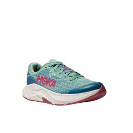 Laufschuh Hoka One One "RINCON 4 BIG KIDS", Kinder, Gr. 38, jadeite, alpine blau, Synthetik, Textil, mehrfarbig, Schuhe Laufschuh, sehr leicht