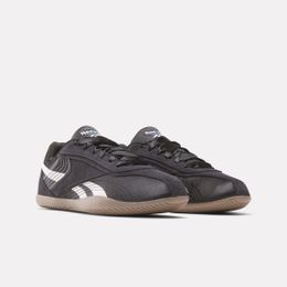 Trainingsschuh Reebok CLASSIC "ULTRA LO", Damen, Gr. 42, schwarz, wei&szlig;, gum, Leder, Textil, Schuhe Trainingsschuh
