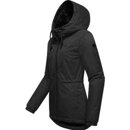Ragwear Damen Winterjacke "Dankka Warm", schwarz, Basic, Gr. S, Obermaterial: 100% Polyester. Innenfutter: 100% Polyester. Wattierung: 100%