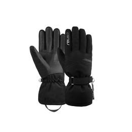 Reusch Damen Skihandschuhe "Helena R-TEX XT", silber, Gr. 6, mehrfarbig, 87% Polyester, 11% Lederimitat, 2% Elasthan, Handschuhe, in extrawarmer,