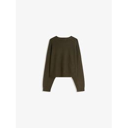 Bershka Pullover Damen Gr&ouml;&szlig;e S dunkelgr&uuml;n
