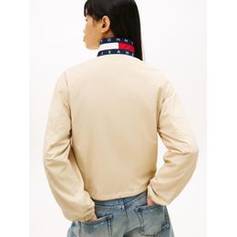 Tommy Jeans Damen Outdoorjacke "TJW ESSENTIAL JACKET EXT"wei&szlig; clay, Gr. XXL, unifarben, Web, Obermaterial: 100% Nylon, Jacken, mit kontrastfarbenem